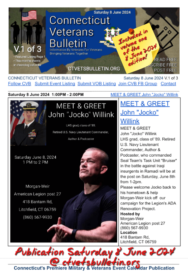 CONNECTICUT VETERANS BULLETIN – Page 2 – Information by Connecticut ...