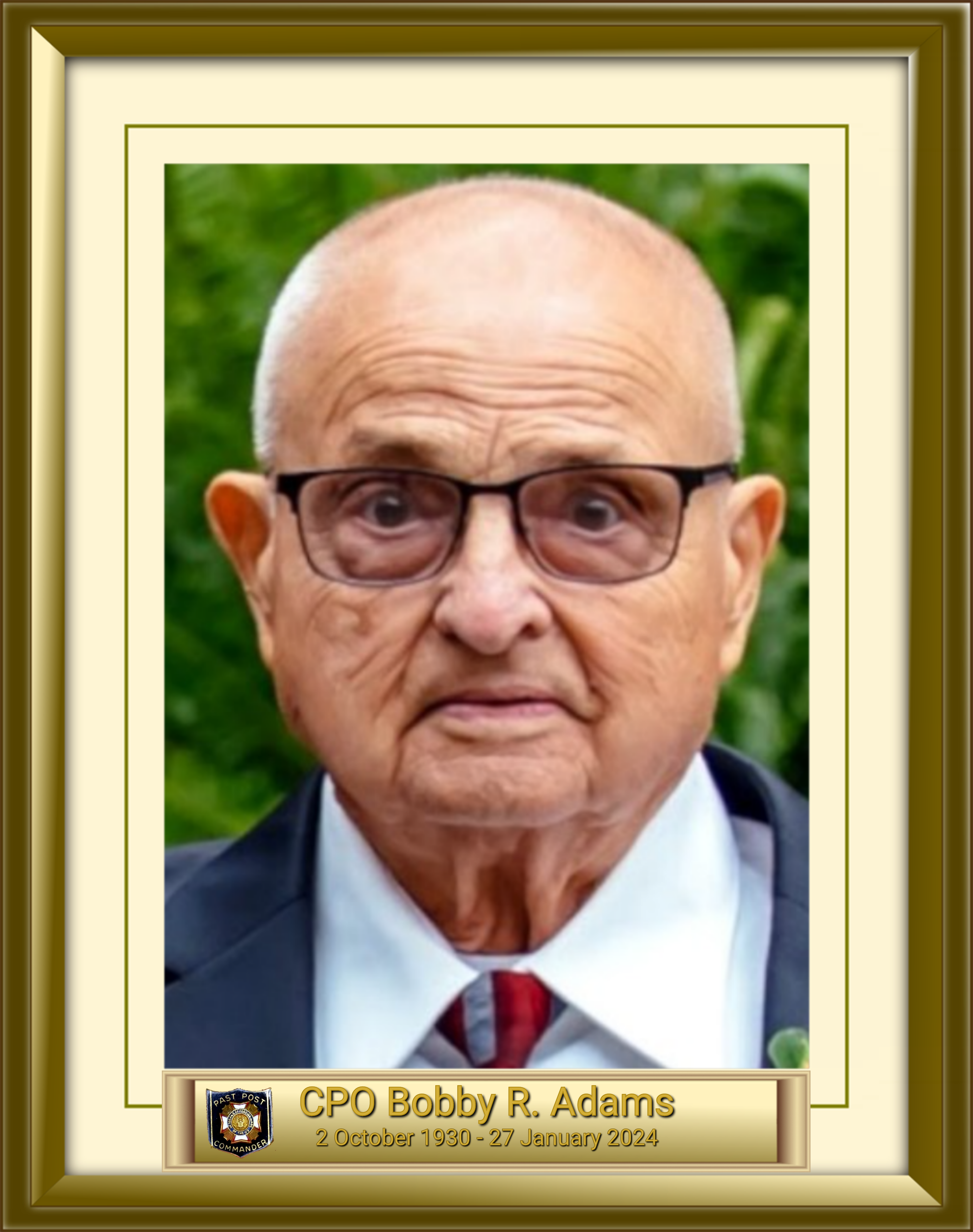 Honoring the Angelversary of Chief Petty Officer Bobby R. Adams ...