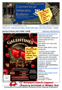 2025 Veteran activities – CONNECTICUT VETERANS BULLETIN