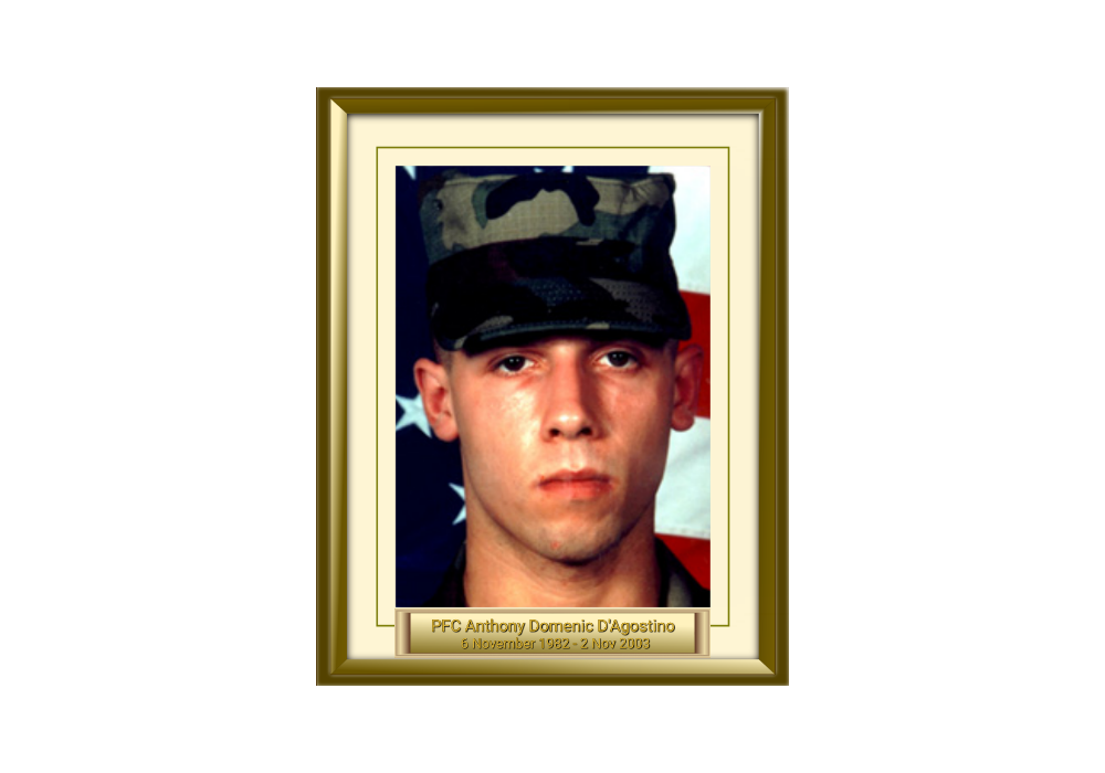 Army Private First Class Anthony Domenic D’Agostino – CONNECTICUT ...